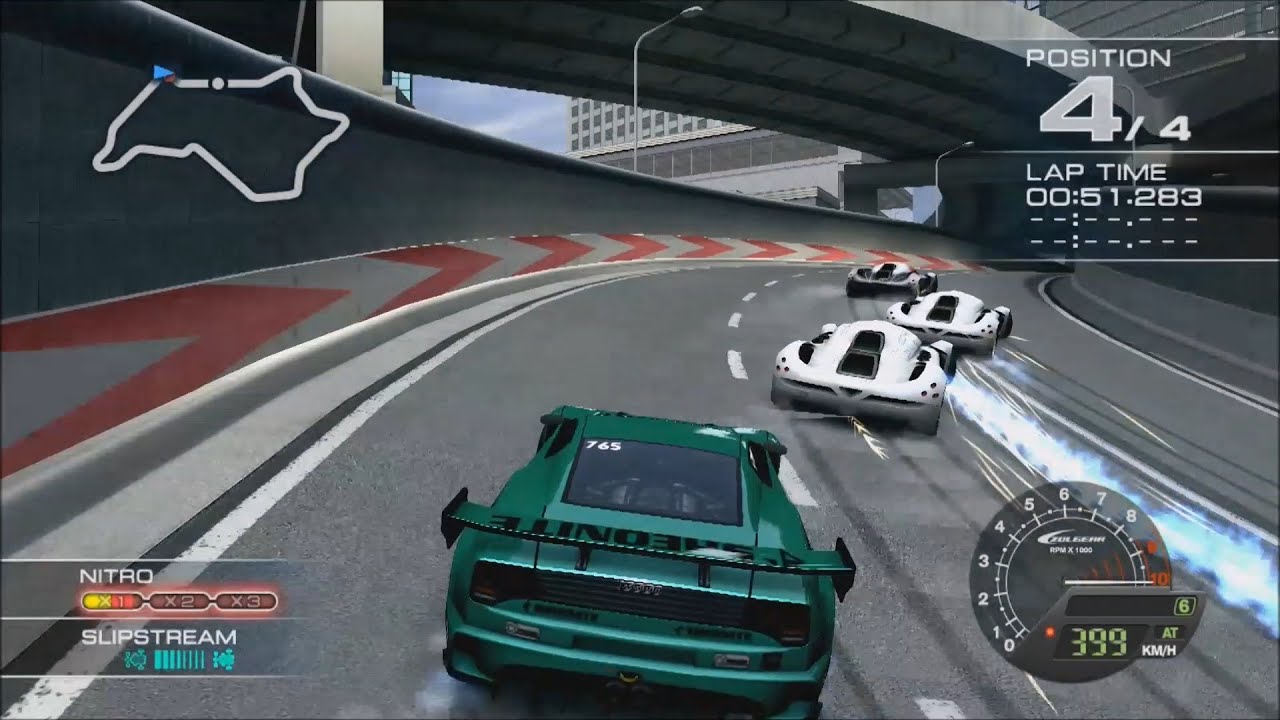 Ridge Racer 7 Ufra Special Event 20 with Bisonte [Control veiw] - YouTube