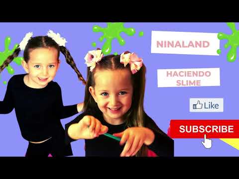 Ninaland - Haciendo Slime - YouTube