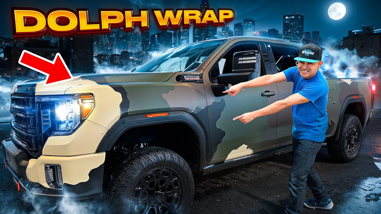 Dolph Camo Wrap | Should this car wrap be allowed? - YouTube