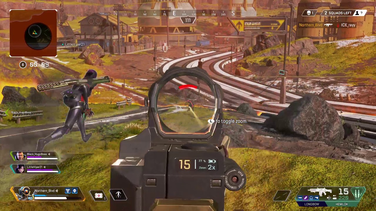 First game ending no scope headshot - YouTube