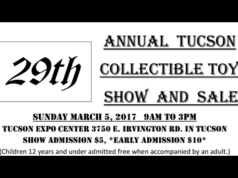 Tucson Miniature Auto Club Toy Show!!! - YouTube