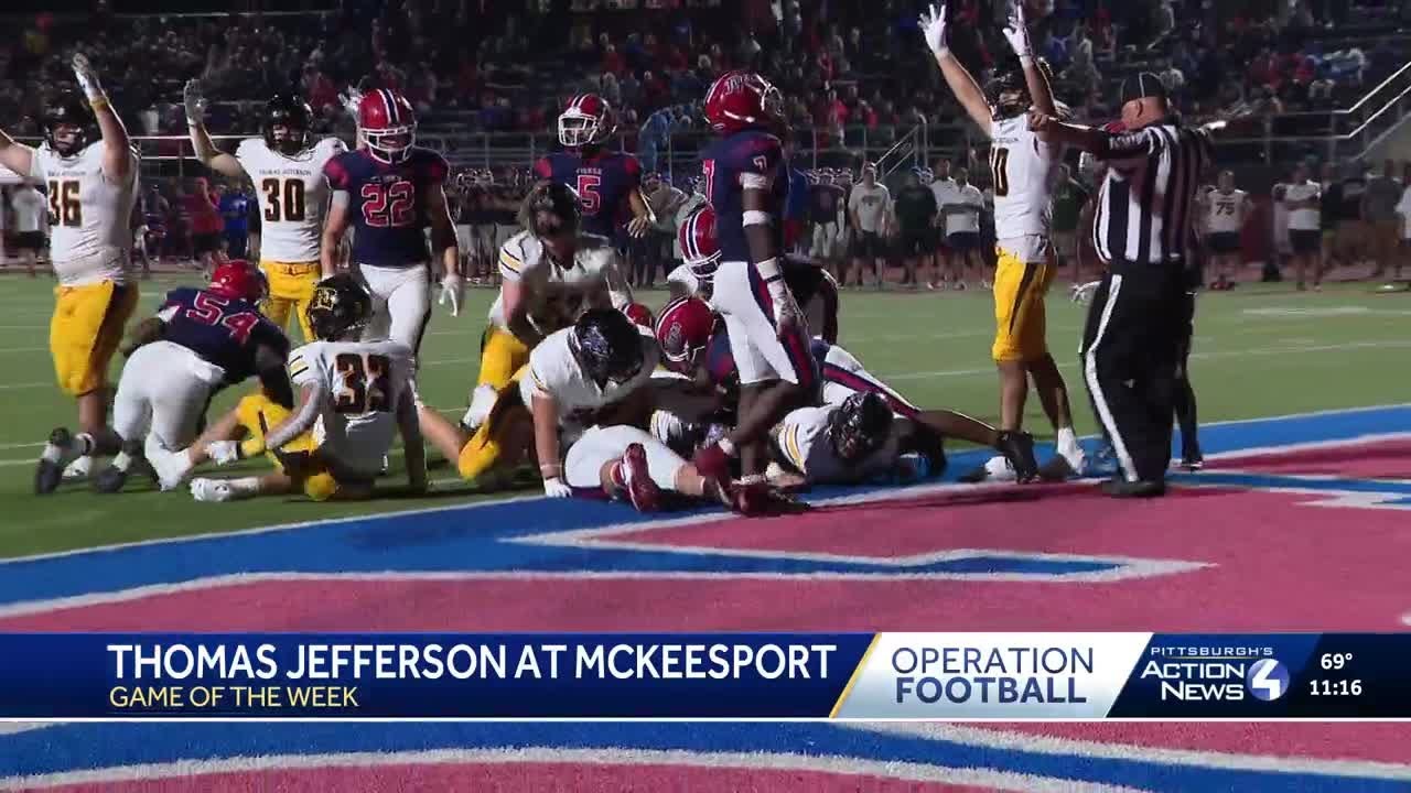 Game of the Week: Thomas Jefferson beats McKeesport - YouTube