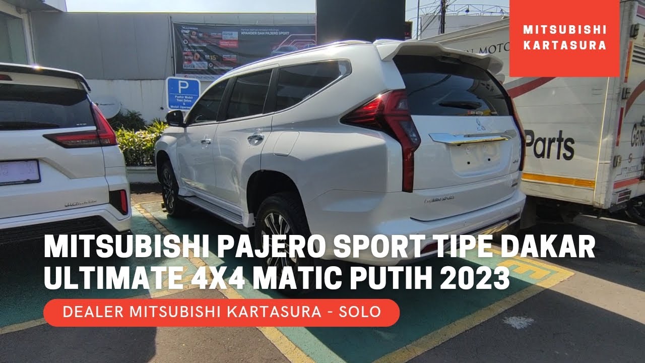 Mitsubishi Pajero Sport Tipe Dakar Ultimate 4x4 Matic Warna Putih Model ...