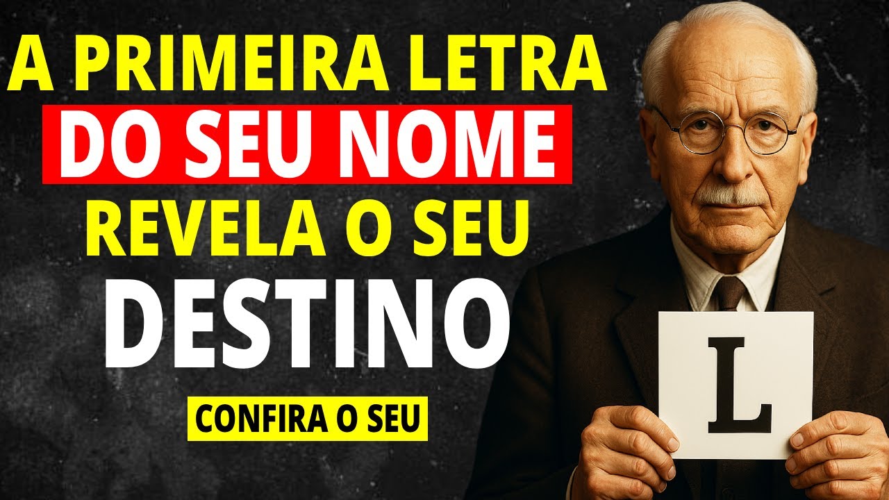 O que a PRIMEIRA letra do seu nome significa vai te CHOCAR | Carl Jung ...