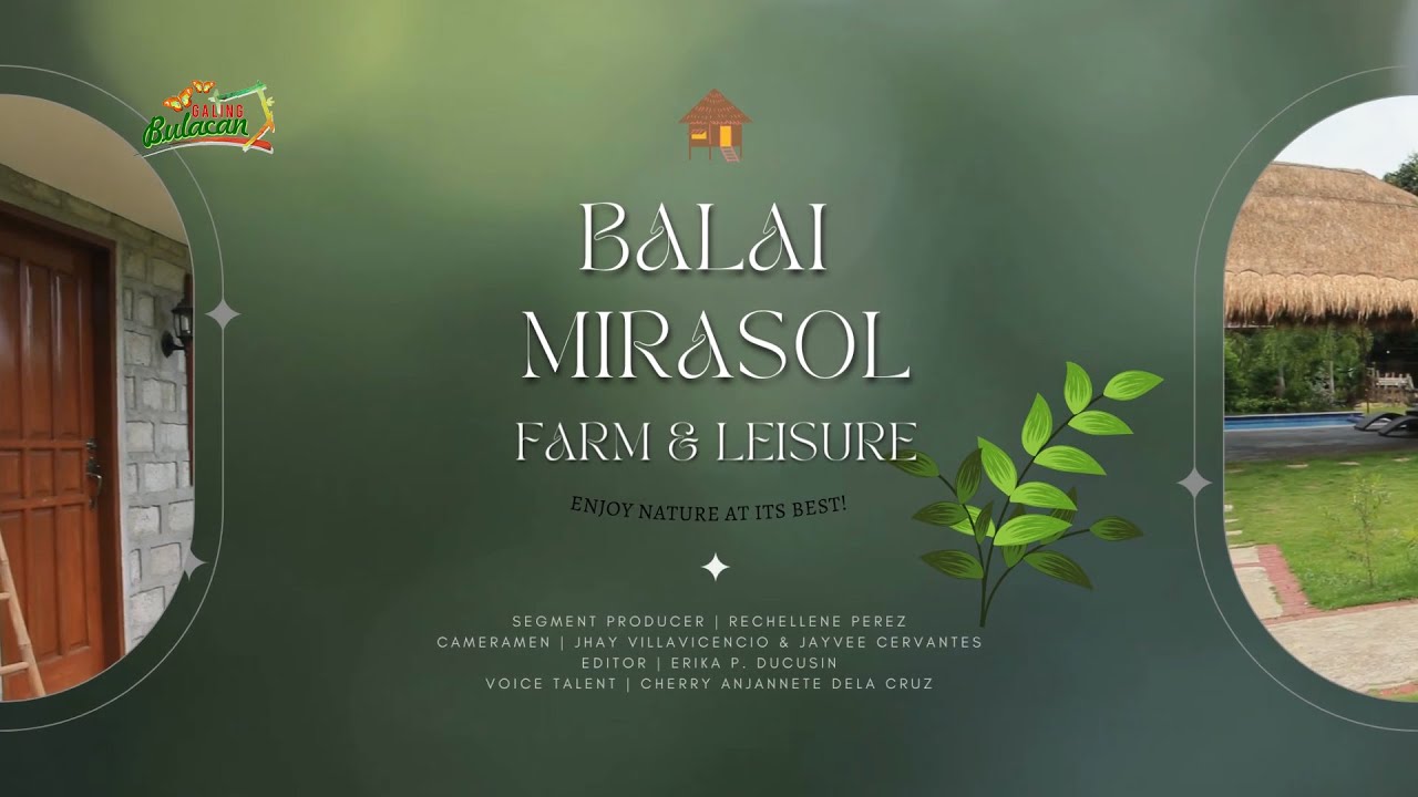 Balai Mirasol Farm & Leisure Private Resort - YouTube