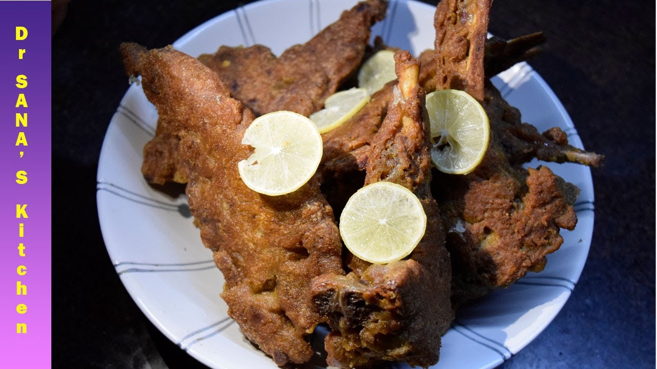 Chanp Fry ( Mutton Chops) Recipe Bakra Eid Special 2020 by Dr Sana's ...