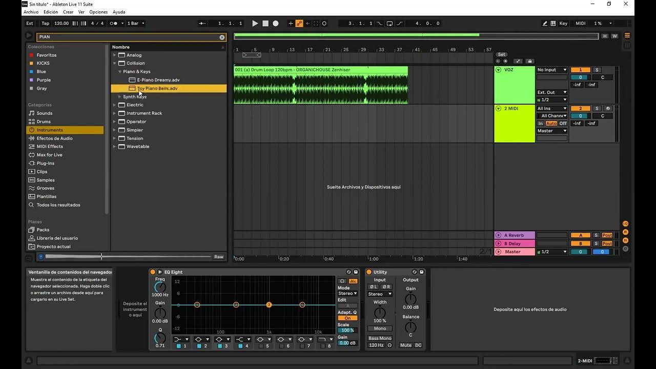 Iniciación a la produccion musical con Emi Galván · Fragmento Clase 1 · Wave Studio · - YouTube