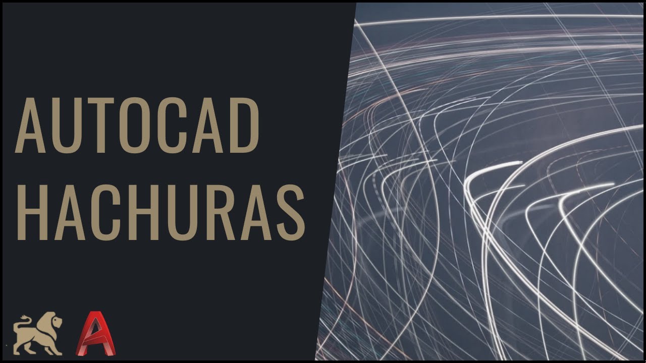 TUTORIAL AUTOCAD - Criando e configurando Hachuras - YouTube