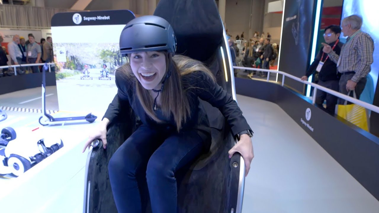 Sit back and lounge on this Segway S-Pod (Full Demo) - YouTube