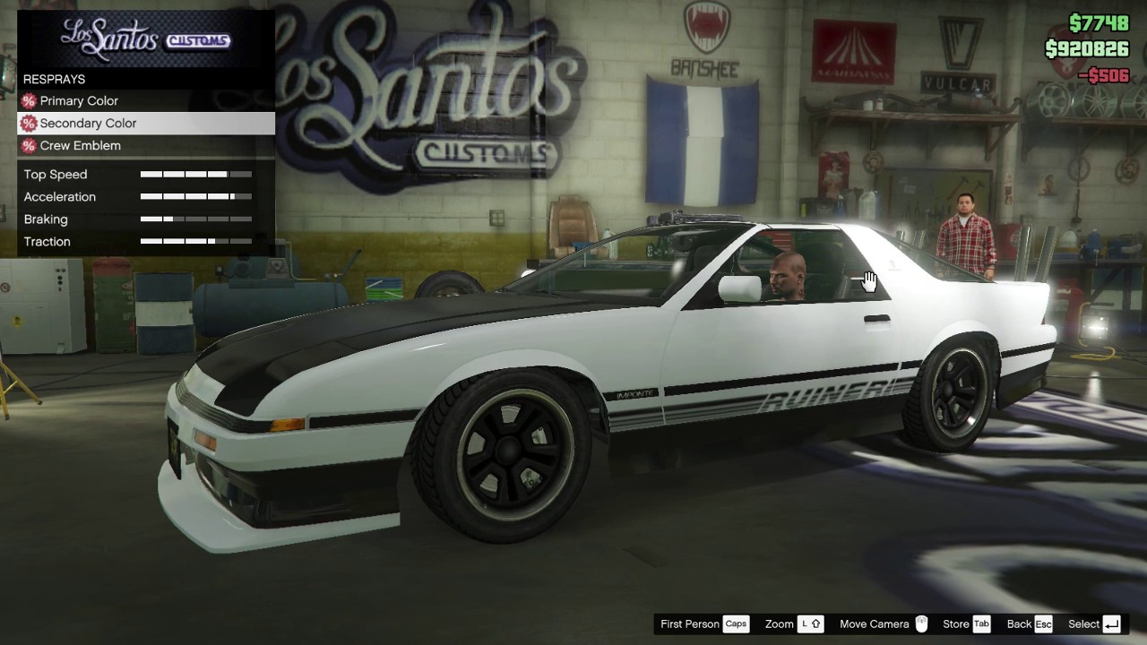 GTA V | STREET : IMPONTE RUINER GTA V STREET 99,000++ Japan drag - YouTube