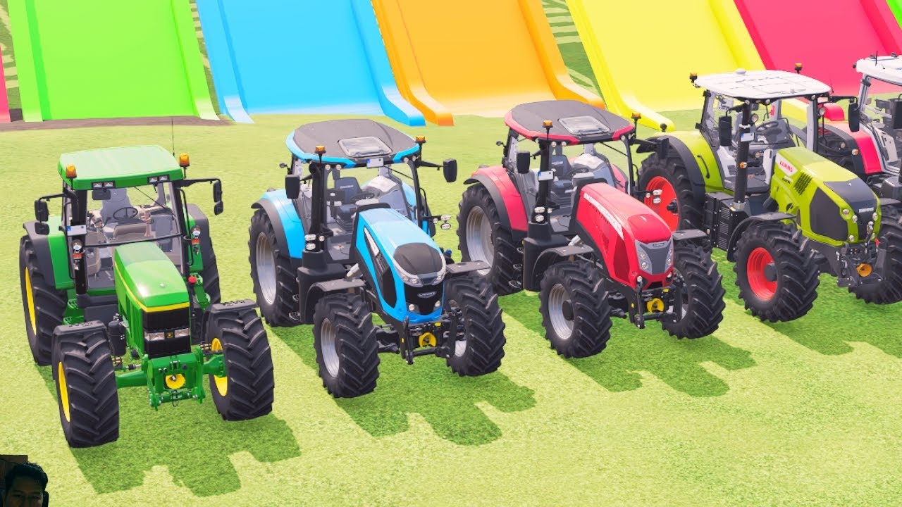 TRANSPORTING OF COLOR Game Farming Simulator 22 Tractor Tractors ...