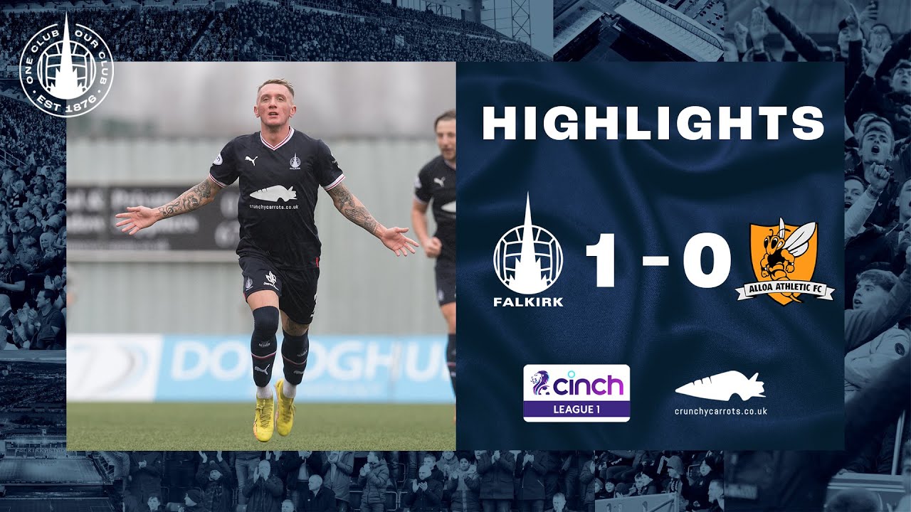 Falkirk 1-0 Alloa Athletic | Highlights - YouTube