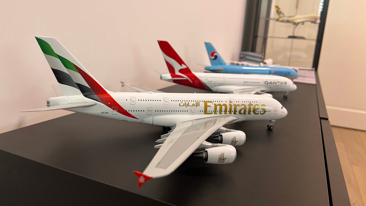 Emirates A380, 1:200 Diecast model | Unboxing | Gemini Jets 1:200 - YouTube