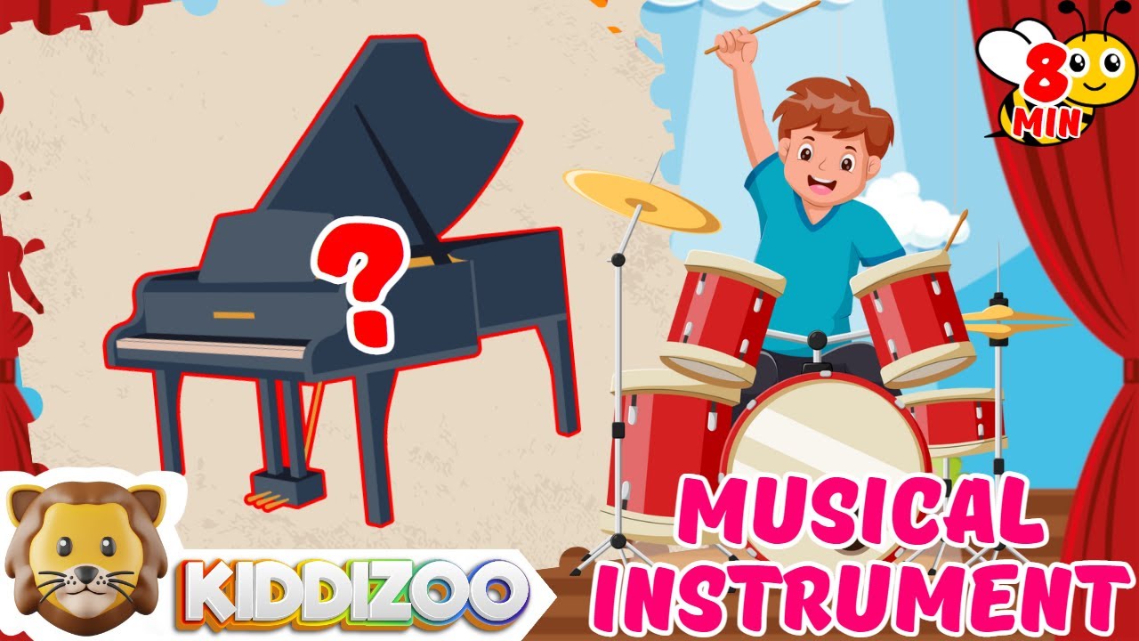 Musical Instrument Shadow Game for Kids: Naming Different Musical ...