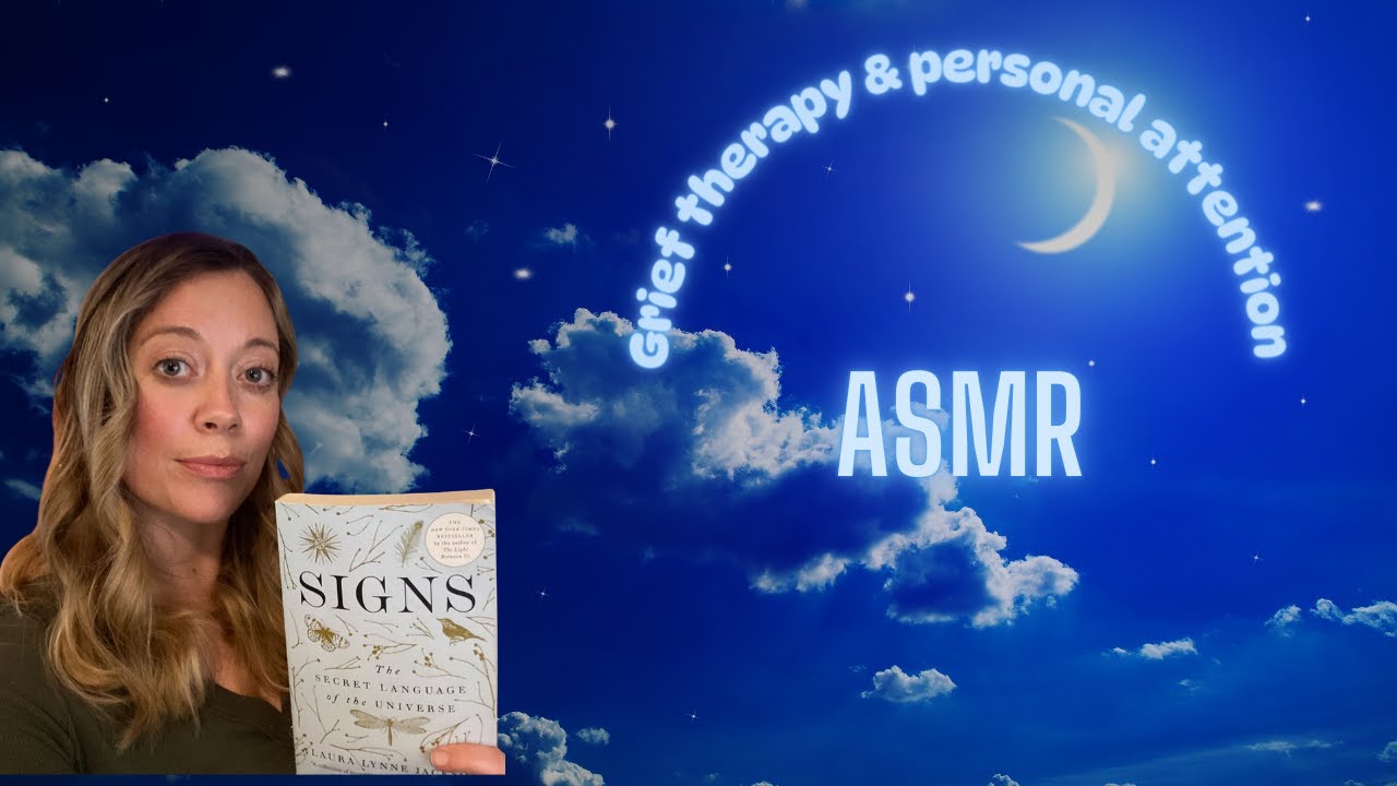 ASMR 💜 Grief Therapy ~ Friend | Personal Attention | Book Suggestions ...