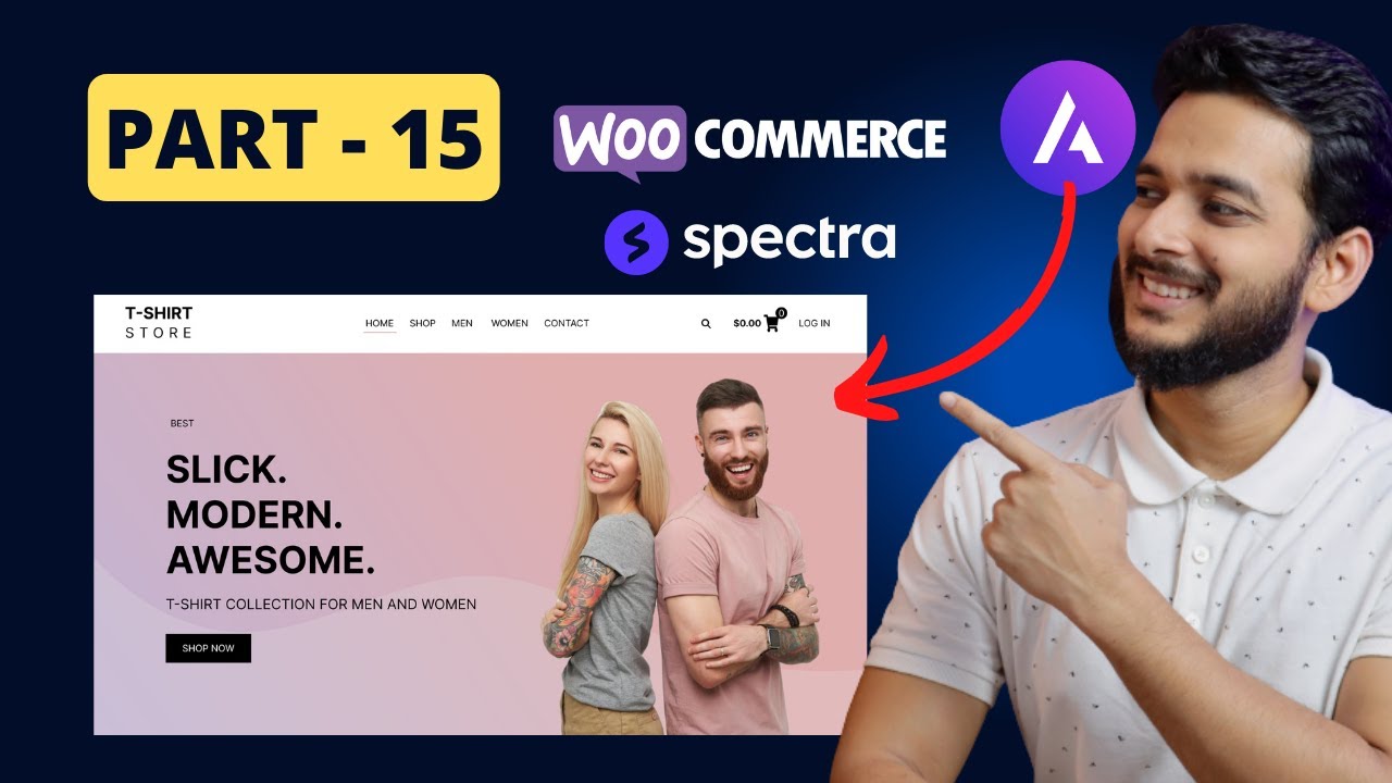 15. Create Home page Hero Area using Spectra Block Editor | Figma to Gutenberg - YouTube