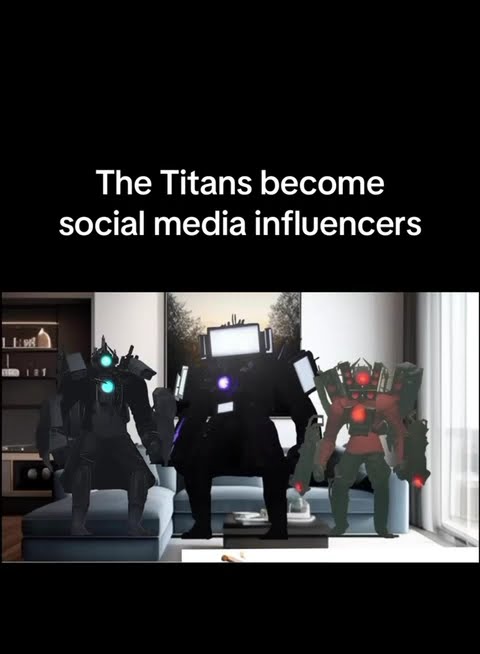The titans become social media influencer - YouTube