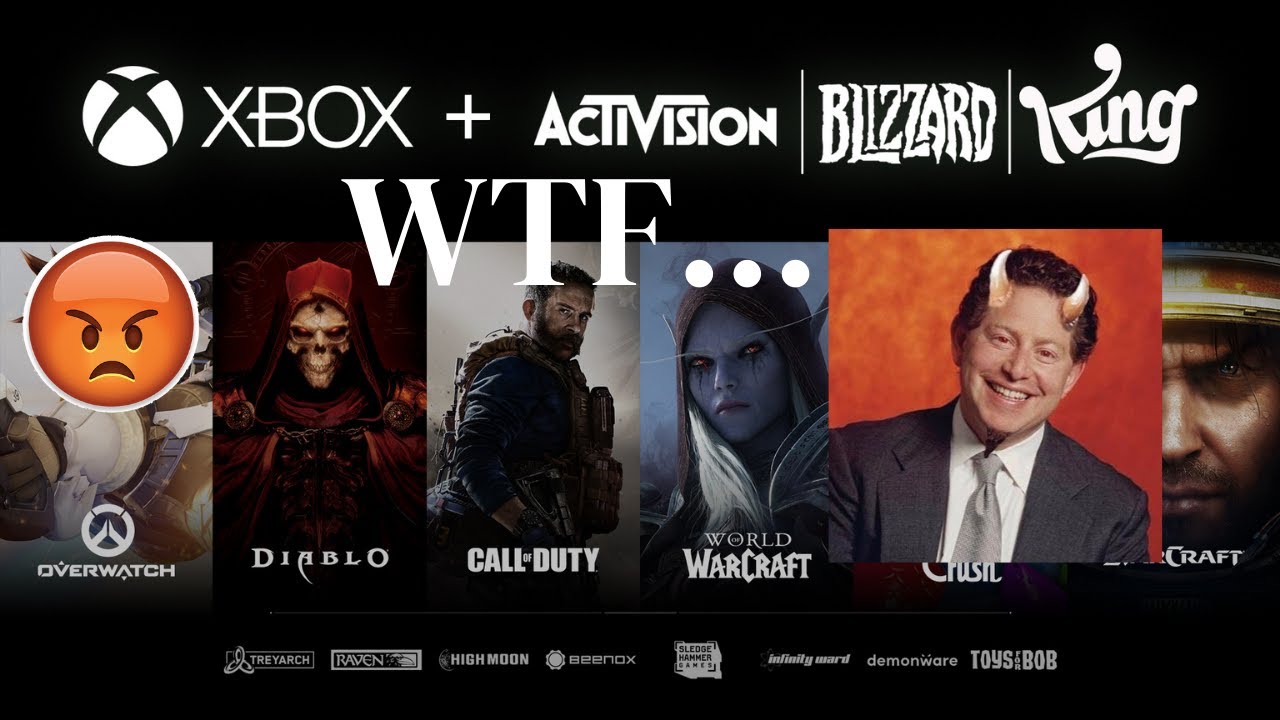 Microsoft Acquires Activision Blizzard: Angry Rant - YouTube