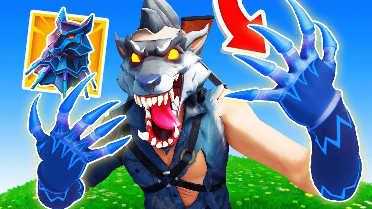 The WEREWOLF CLAWS *ONLY* Challenge in Fortnite! - YouTube