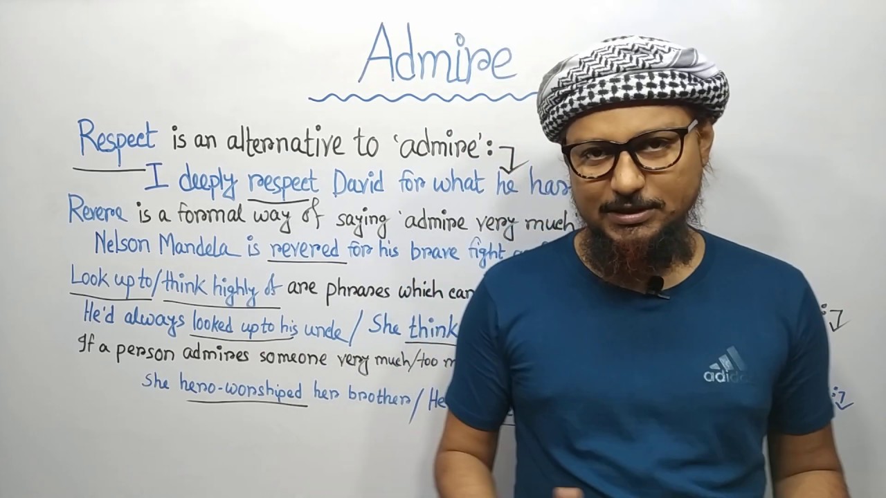 Other Ways Of Saying Admire English Vocabulary Lesson 13 EngVlog other-ways-of-saying-admire-english-vocabulary-lesson-13-engvlog