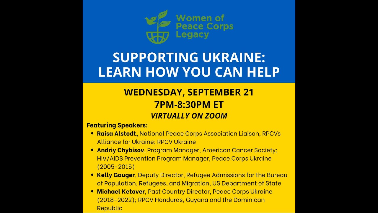 Supporting Ukraine: Learn How You Can Help - YouTube