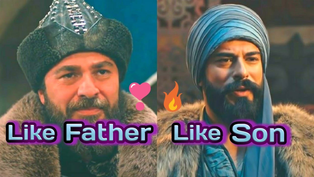 Like Father Like Son 😎| Ertugrul and Osman Bey |🔥 Kurulus Osman ...
