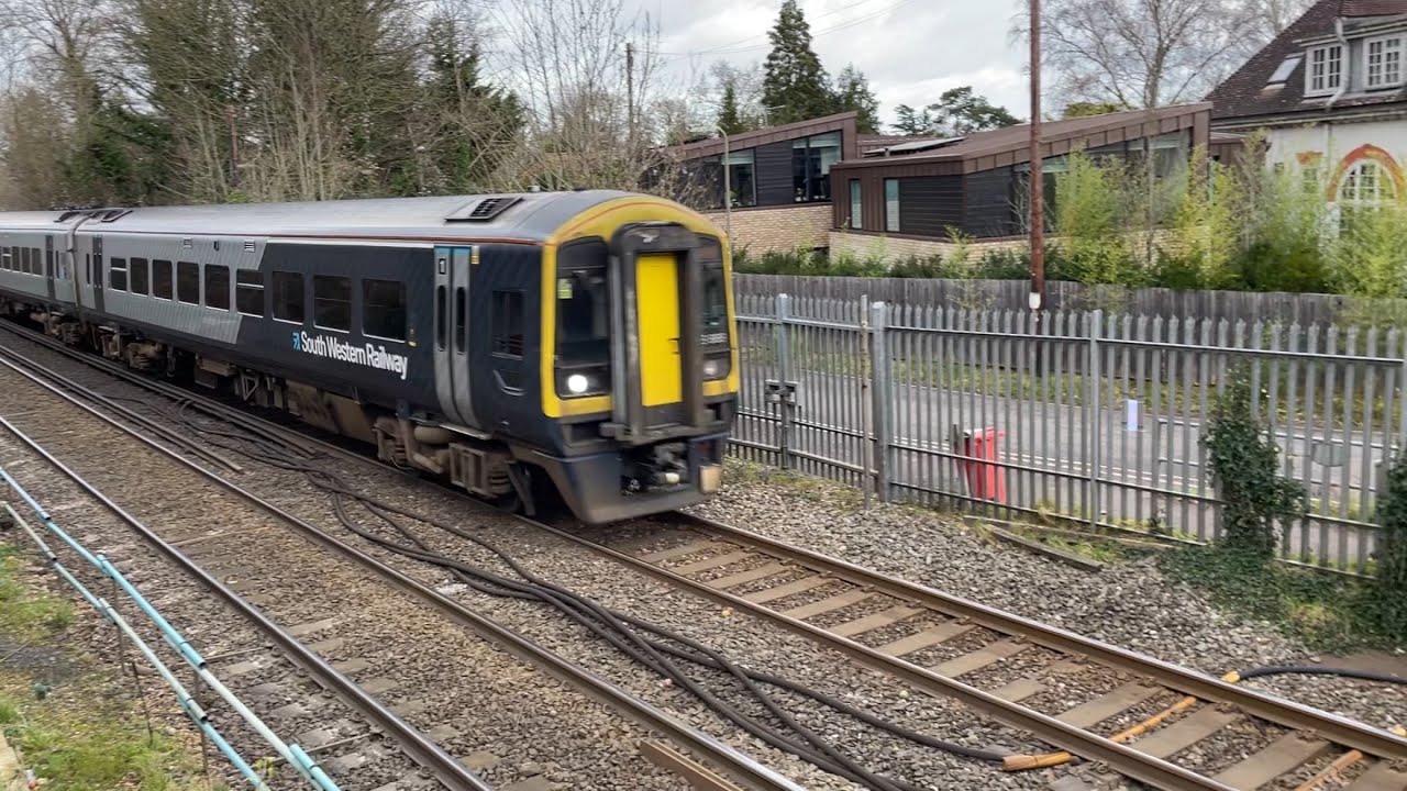 Class 158 Sprinter | 158888 | South Western Railway - YouTube