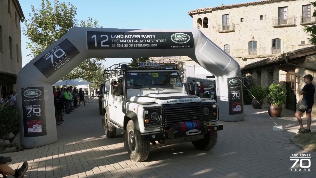 Land Rover Party 2018 | 70th Anniversary Highlights - YouTube