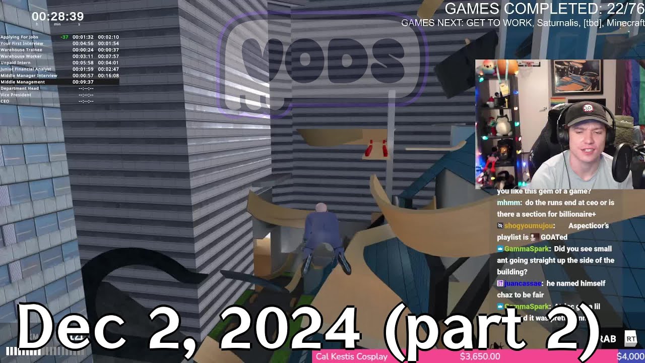 :3 im in this game! | FIRST PLAYTHOUGH | THEN TRYING TO WIN THE DAY 1 ...