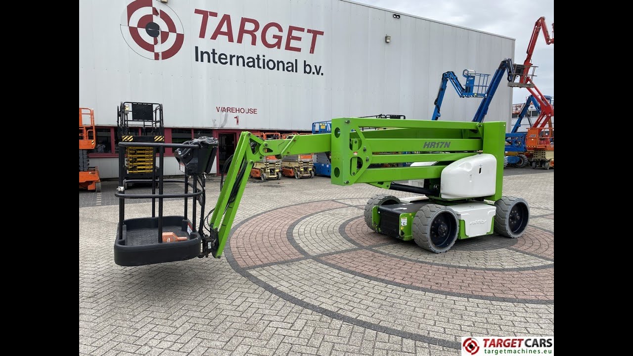 783228 NIFTYLIFT HR17NE MK4 ARTICULATED ALL ELECTRIC BOOM WORKLIFT 2019 ...