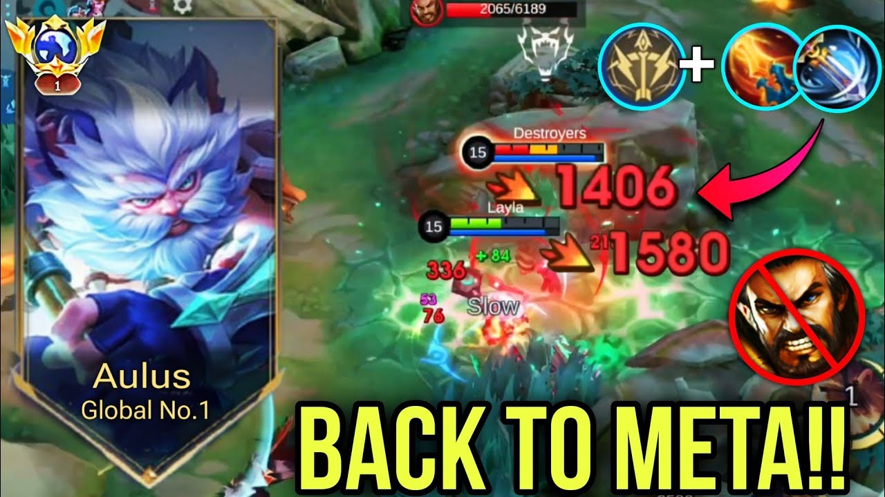 WTF DAMAGE!! Aulus Old Build Back To Meta 100℅ BROKEN - Aulus Best ...