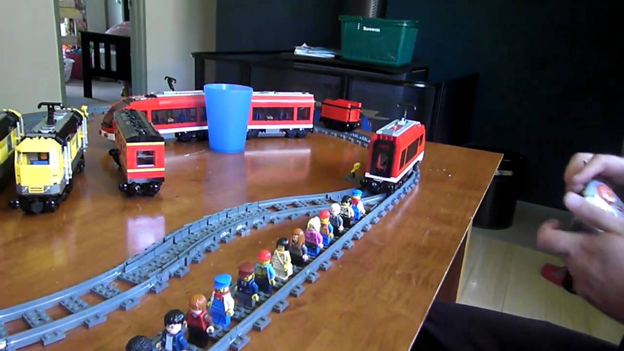 Lego Train bowling :D - YouTube