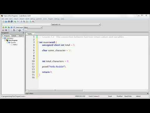 Lesson 8 2 The connection between function return values and variables ...