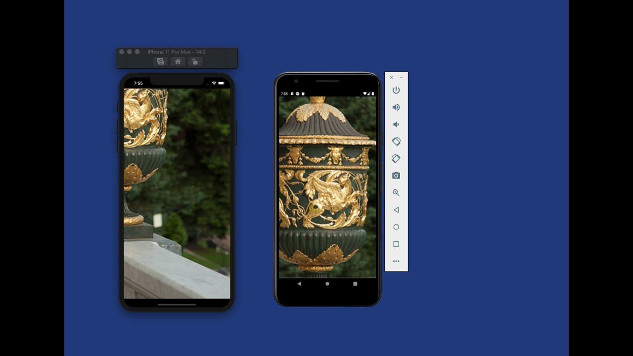 Qt/QML for iOS/Android: Flickable UI element - YouTube