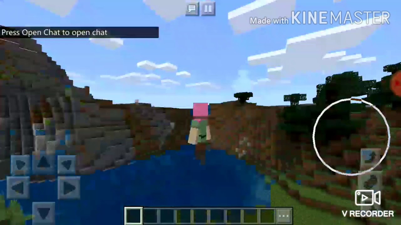 How to swim in minecraft - YouTube