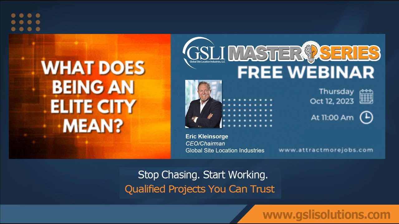 MASTER SERIES: GSLI's Elite Cities Project Network - YouTube
