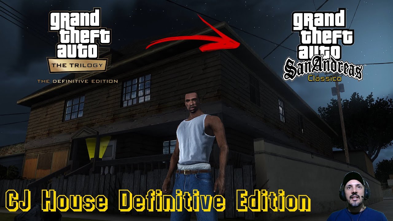 CJ House Definitive Edition (casa do CJ convertida do SA:DE para GTA SA ...