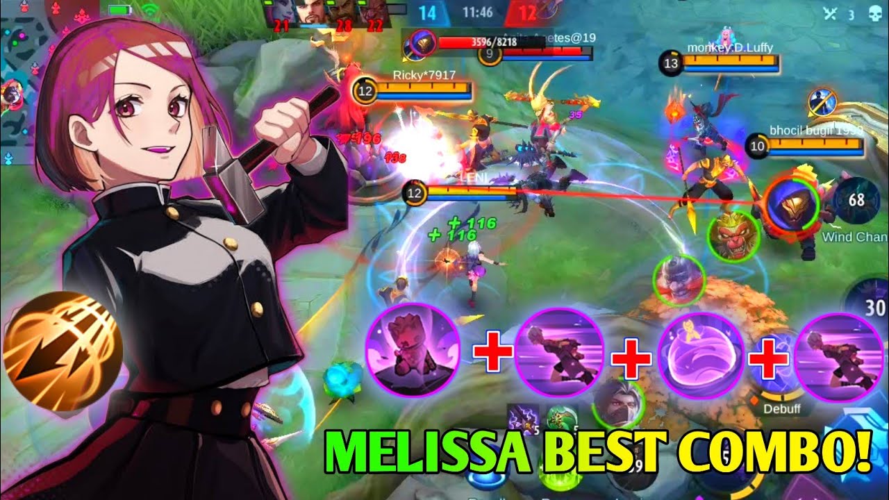Melissa Best Combo Build & Emblem | Melissa Mobile Legends Gameplay ...