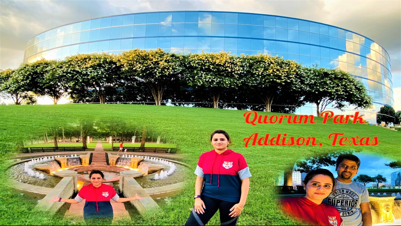 Evening walk at Quorum Park ,Addison Dallas | Quorum park in Addison ...