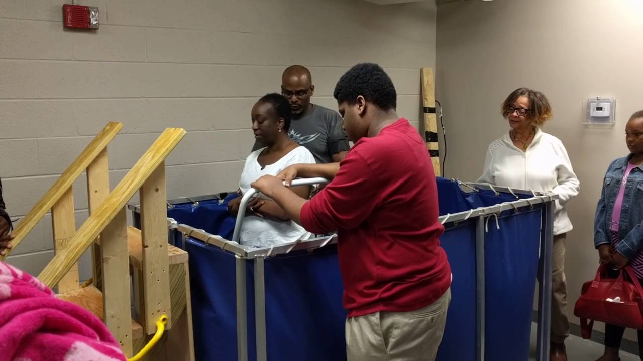 Simone baptized - YouTube