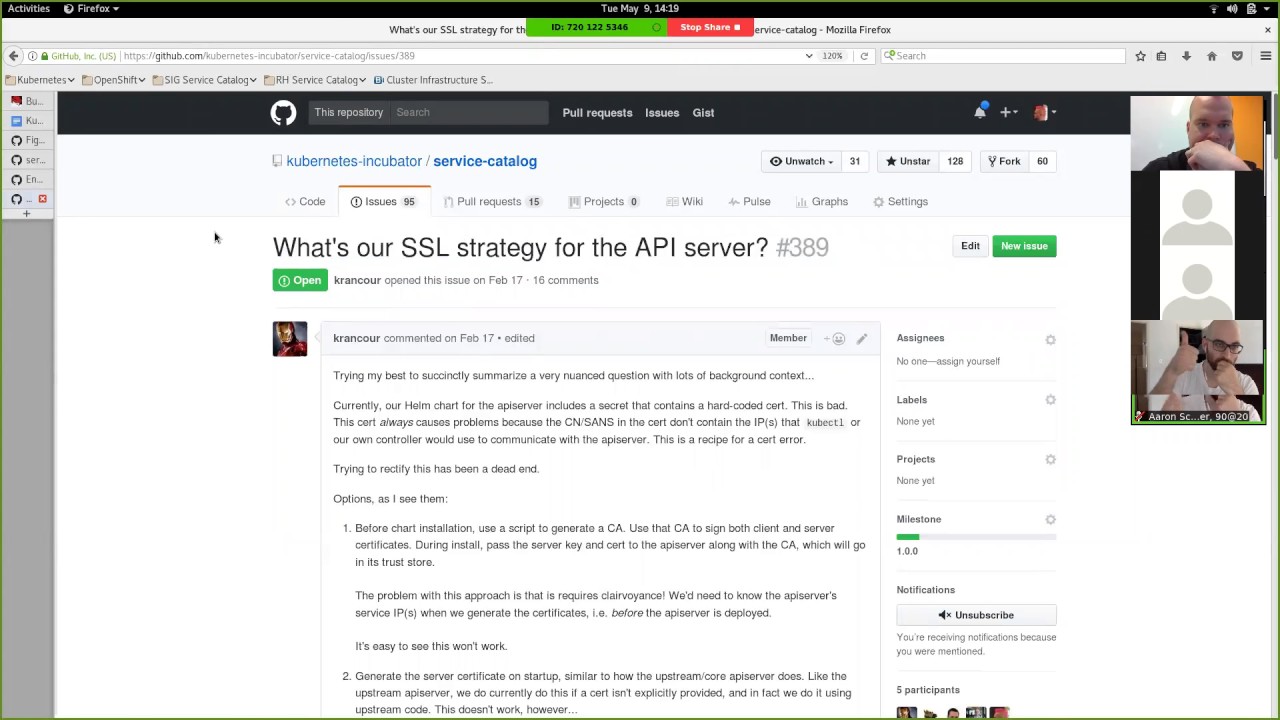 SIG Service Catalog Open Service Broker API Spec Review - YouTube
