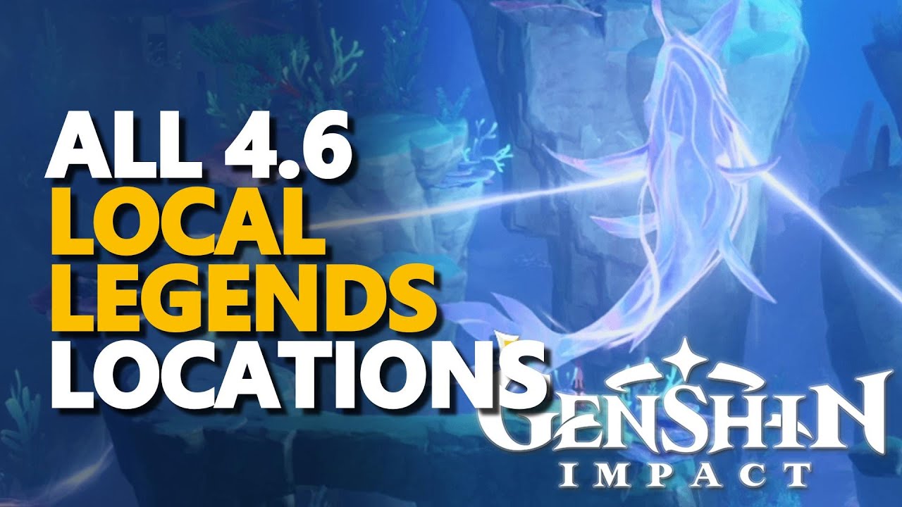 All 4.6 Local Legends Locations Genshin Impact - YouTube