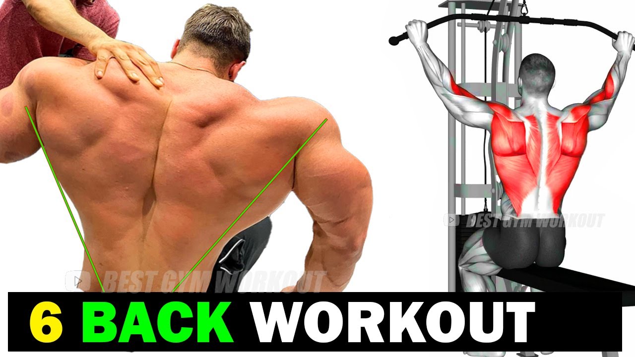 6 Effective Back Exercises 🔥 - YouTube