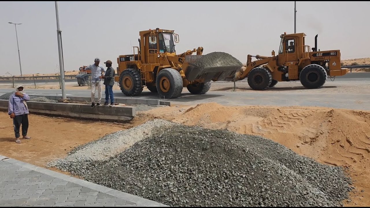 cat wheel loader controls|cat wheel loader road working. - YouTube