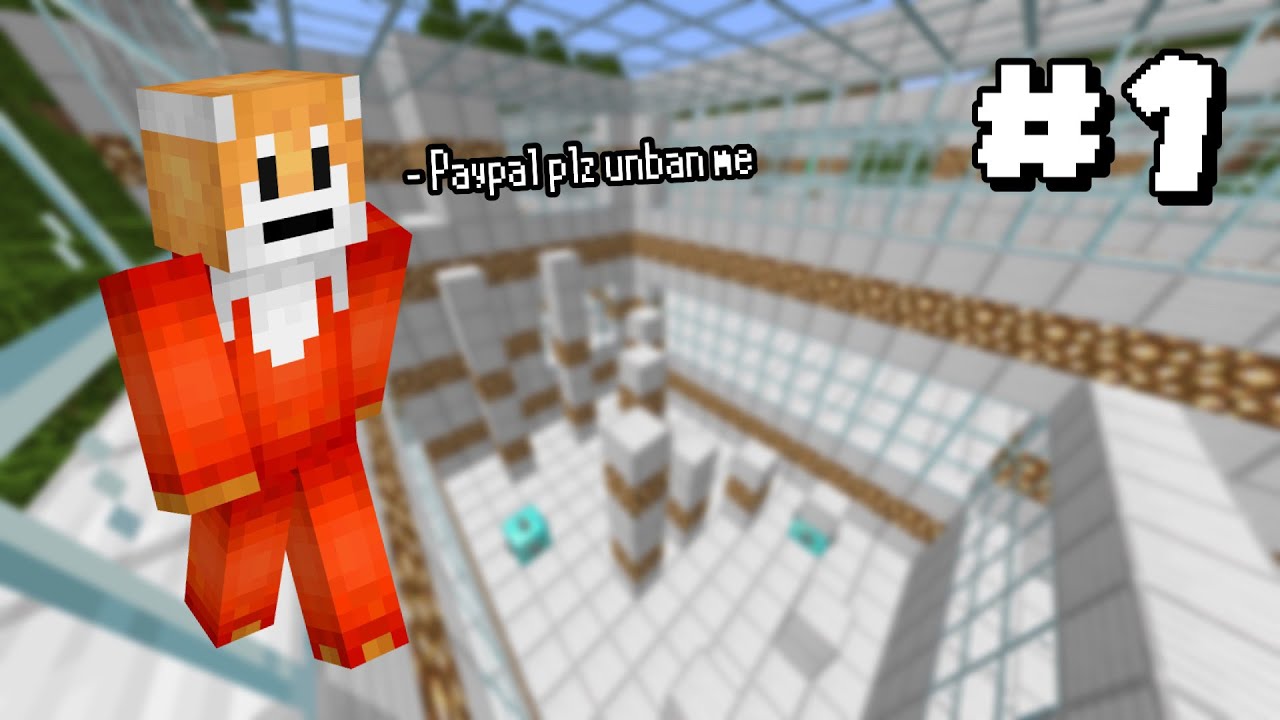 old man plays his own minecraft map - YouTube