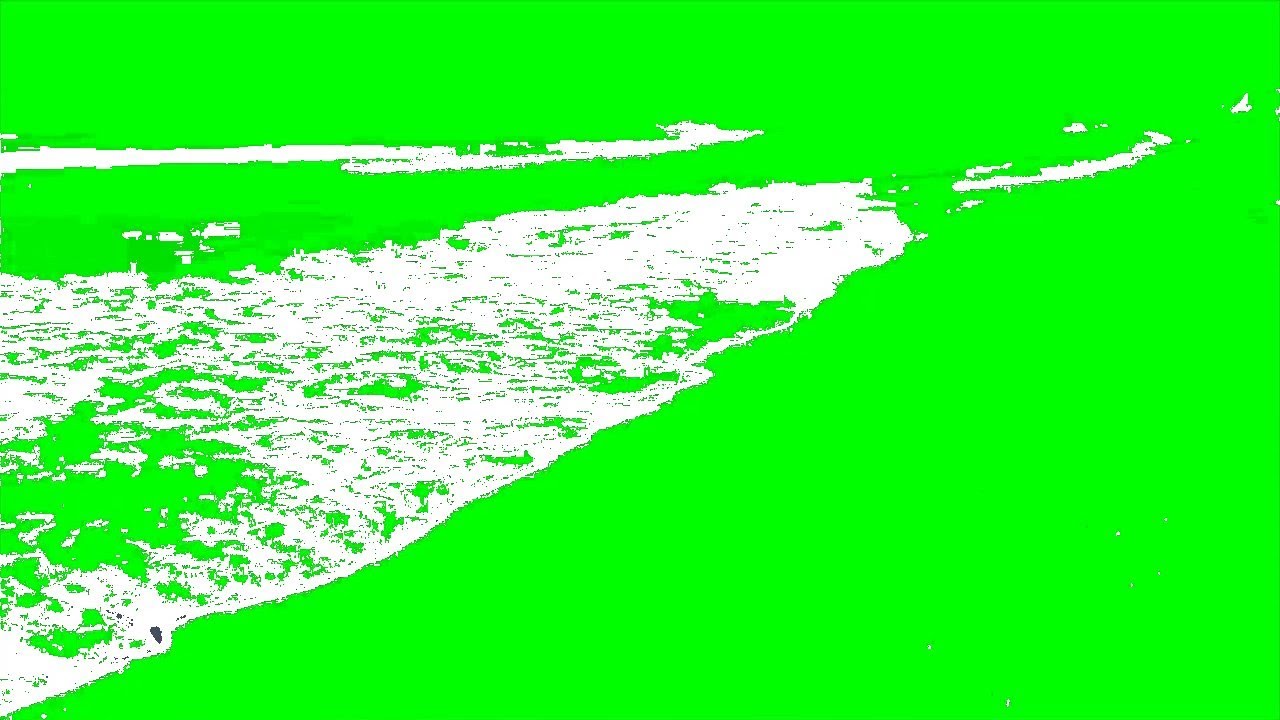 White wave effect green screen - YouTube
