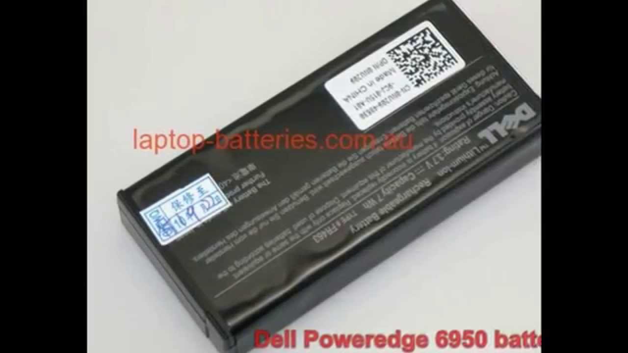 Dell Perc 5i,Perc 6i,Poweredge 6850,6950 laptop battery - YouTube