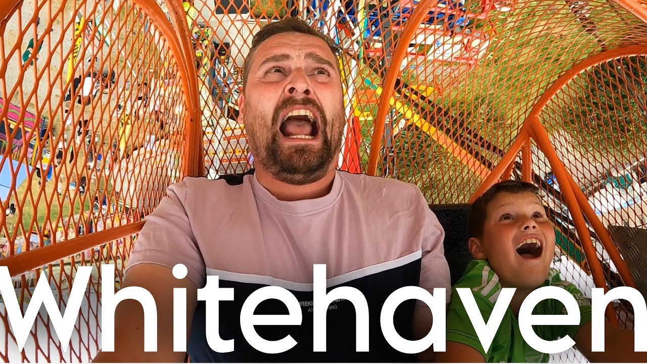 We did the ROCK O PLANE at Whitehaven's BIGGEST Fun Fair Yet! - YouTube