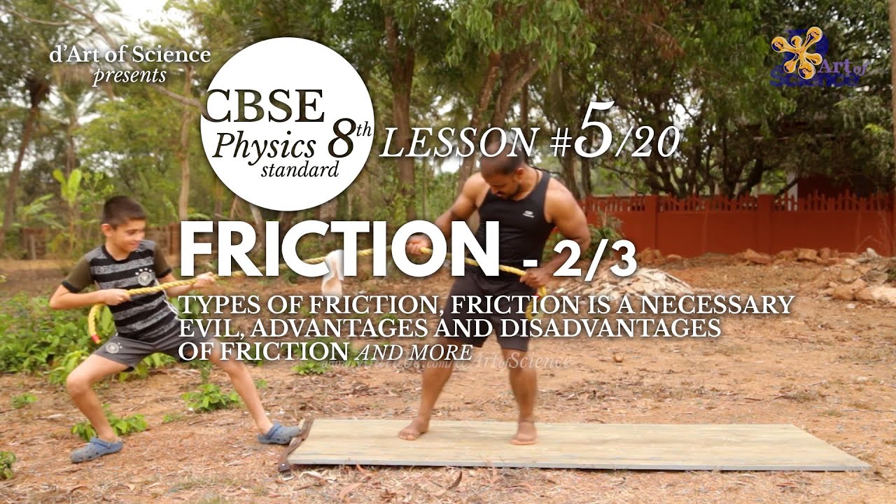 FRICTION Part 2 Physics Class 8th CBSE 5 YouTube friction-part-2-physics-class-8th-cbse-5-youtube