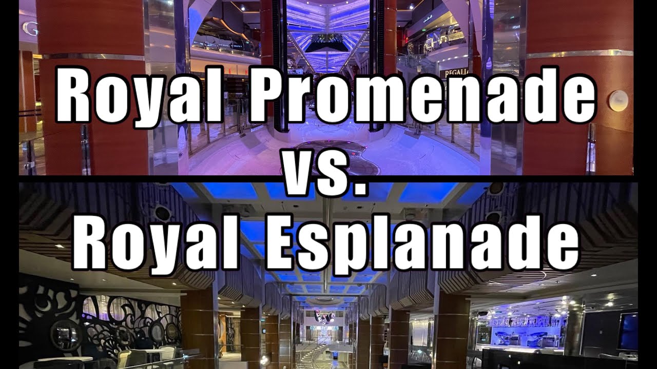 Royal Promenade vs. Royal Esplanade on Royal Caribbean Ships: Which is ...